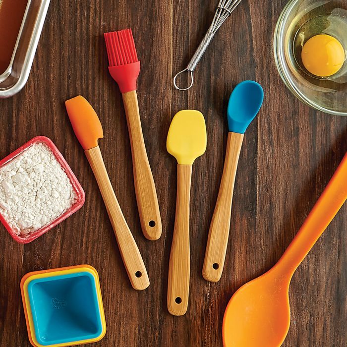 Mini Bamboo and Silicone Tools – Pantry Goods